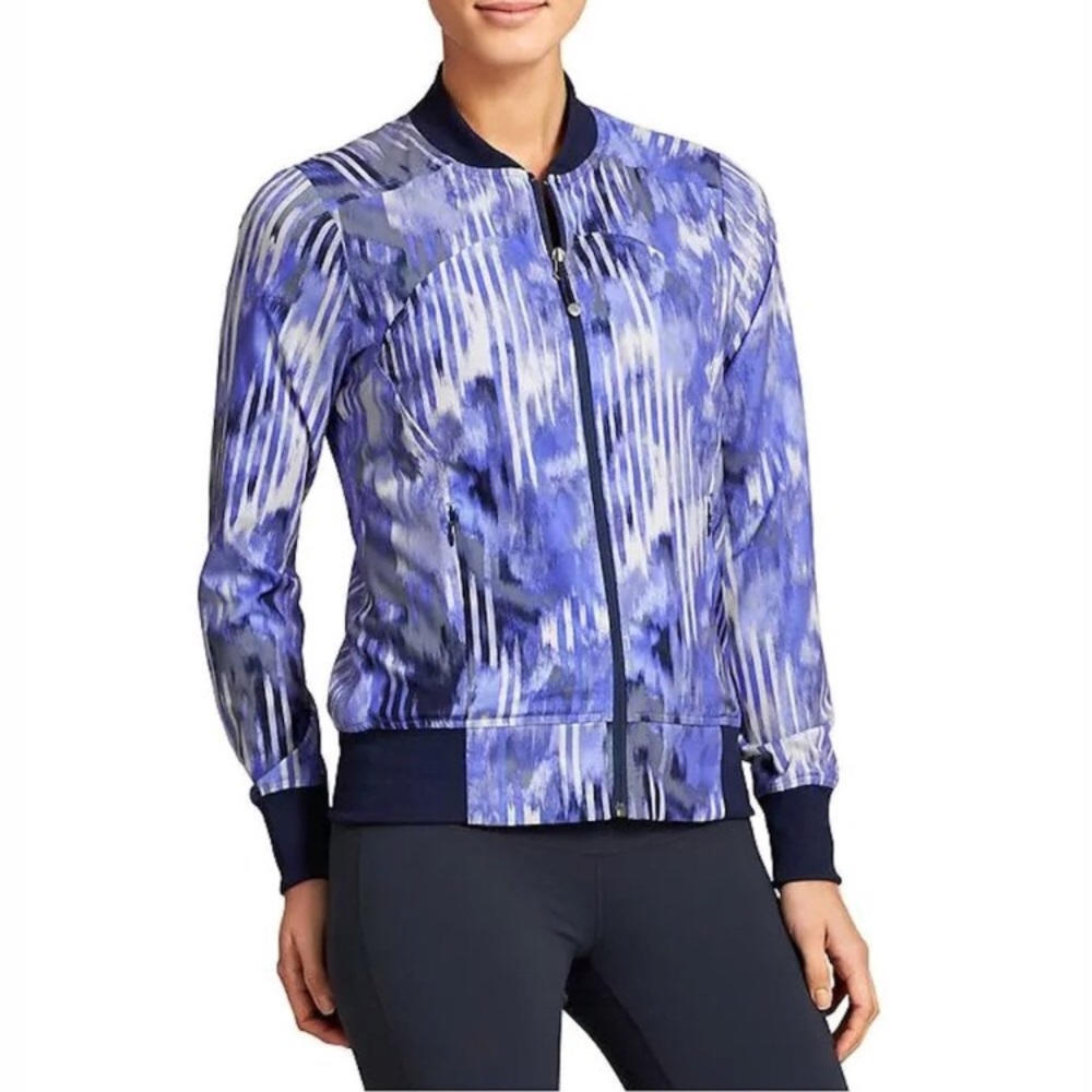 Athleta Wailea La Breezy Bomber Jacket - Gem